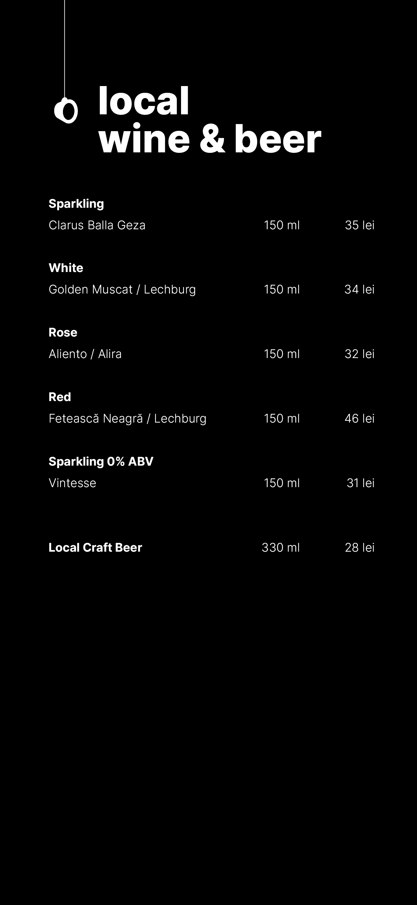 Origo by day – Menu Origo Coffee